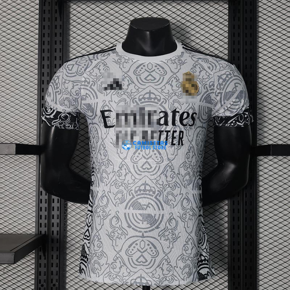 Camiseta Real Madrid 2024/2025 Blanco (EDICIÓN JUGADOR) - Camisetas ...
