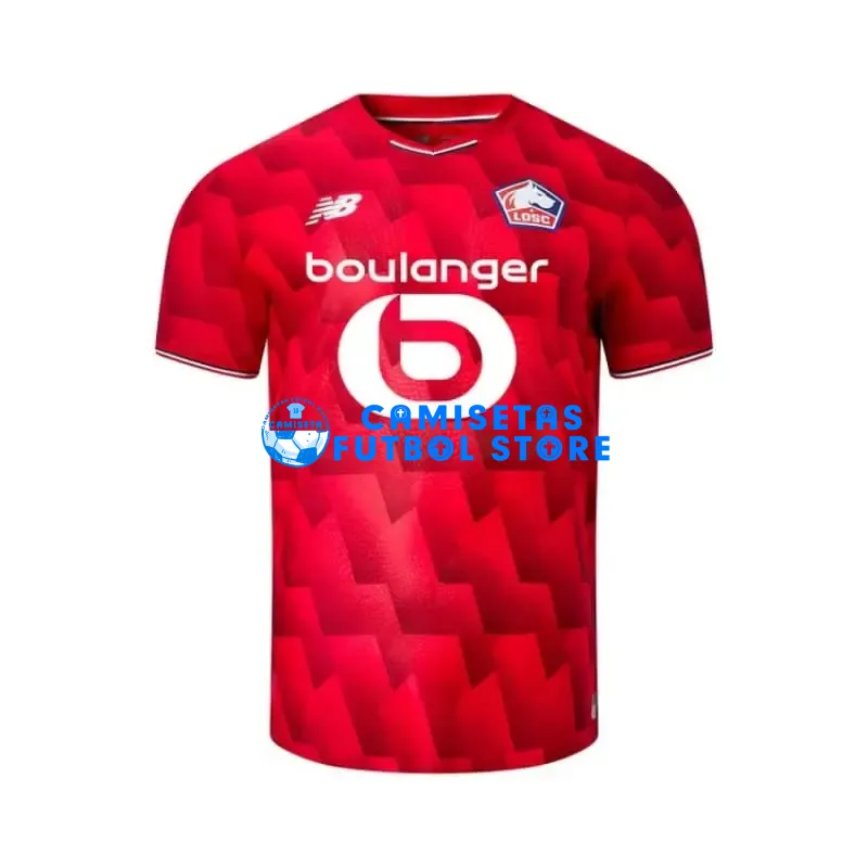 Camiseta Lille OSC 1ª Equipación 2025/2026 Rojo - Camisetas Futbol Store