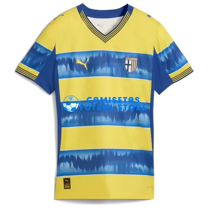 Camiseta Parma Calcio 2ª Equipación 2025/2026 Azul/Amarillo - Camisetas ...